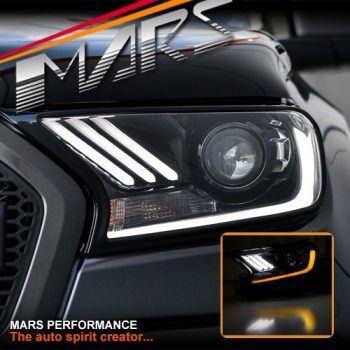 SQ FORD RANGER FACELIFT T7 /RAPTOR MUSTANG LED HEADLIGHTS 2016 ...