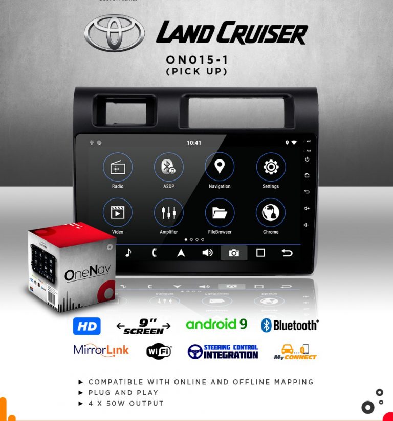 TOYOTA LAND CRUISER RADIO SCREEN ONE NAV - Revolution 4x4