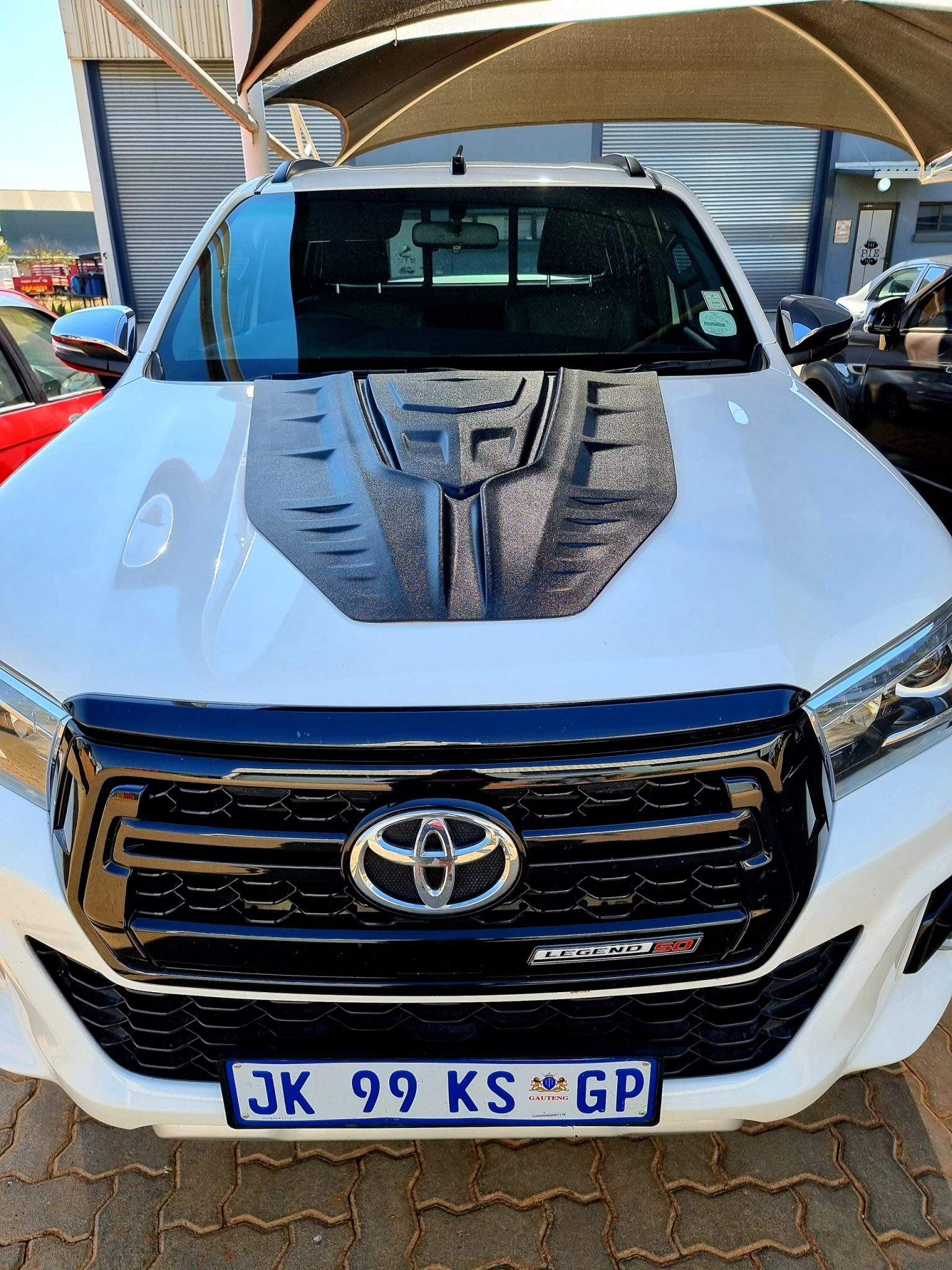 Ford Ranger / Toyota Hilux Universal Transformer Bonnet Scoop ...