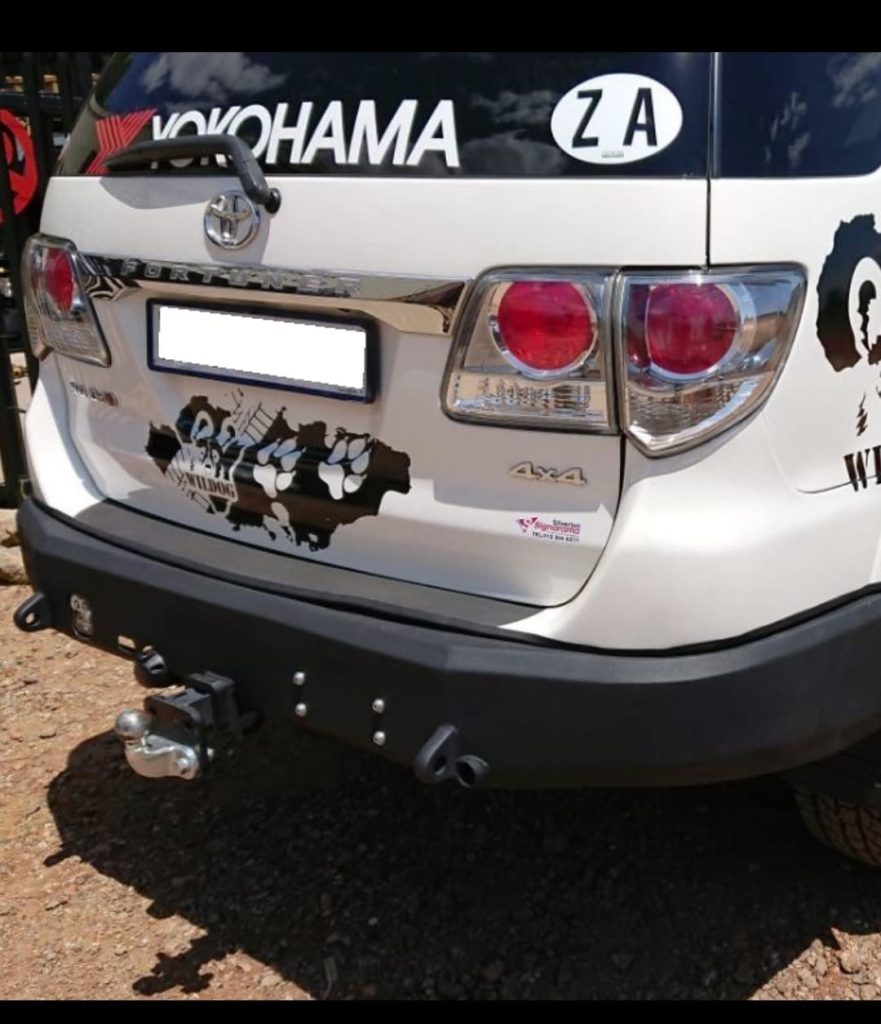 Toyota Fortuner D4D Rear Replacement Bumper 2006-2015 (Courier Not ...