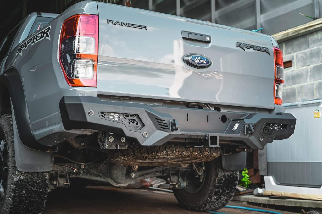 Ford Ranger Next Gen 2022+ Armando Combat rear steel bumper (Courier ...